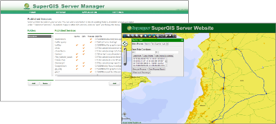 SuperGIS Server 3.1a Provides Whole New SuperGIS Server Manager - GIS user technology news